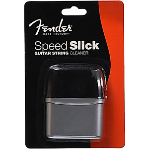 Fender Guitar Super Care Kit Bundle with Speed Stick String Cleaner, Custom Shop Deluxe Guitar Care System 4 Pack, Super-Soft Dual-Sided Microfiber Cloth, and Fender Factory Microfiber Cloth