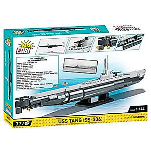 COBI Historical Collection World War II USS TANG (SS-306) Submarine For 9+ years