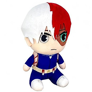 Great Eastern Entertainment My Hero Academia - Shoto Todoroki Hero Costume Sitting Plush 7''