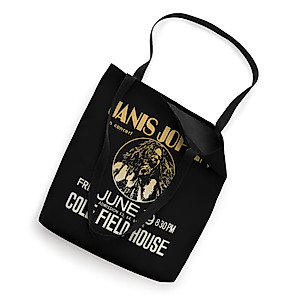 Janis Joplin In Concert Tote Bag