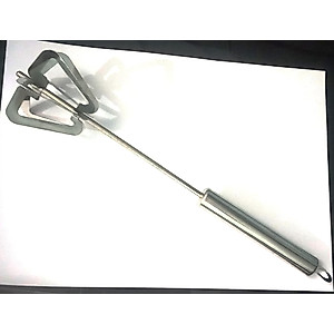 Power Free Hand Press Stainless Steel Egg Beater/Lassi/Butter Milk Maker/Mixer Hand Blender/Rawai, Frother, Stirring Hand Press Blender Pack of 1