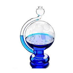 TimesFriend Storm Glass Forecaster Predicting Gifts Weather Forecast Forecasting Home Ornament Local Cool Monitor Bottle Visual Live Report Reporting Box Ball Indoor Desktop for Kids Toy