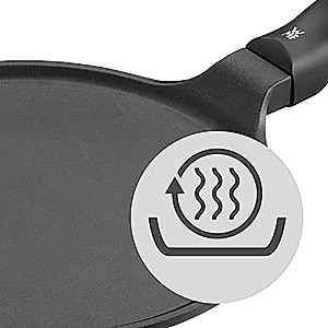 WMF Crêpe Pan Coated with Devil Stainless Steel Handle, Black, 27 cm