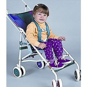 Baby Buddy Deluxe Safety Harness, with Adjustable Tether and Chair Restraint Straps, for Ages 9 Months to 4 Years, Black, 4 Piece Set