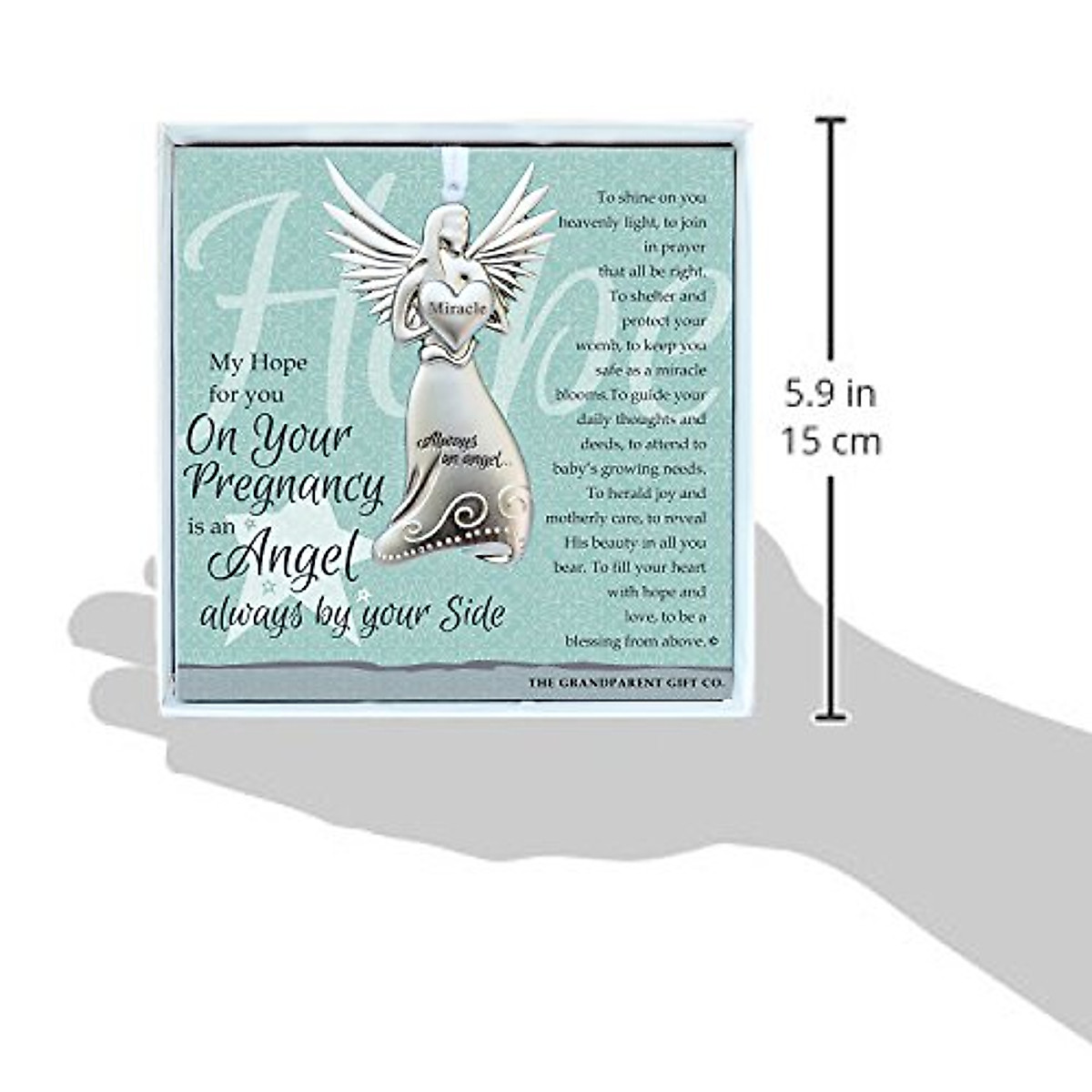 The Grandparent Gift Pregnancy Gift Angel, Baby Shower, Christmas Gift for Expectant Moms