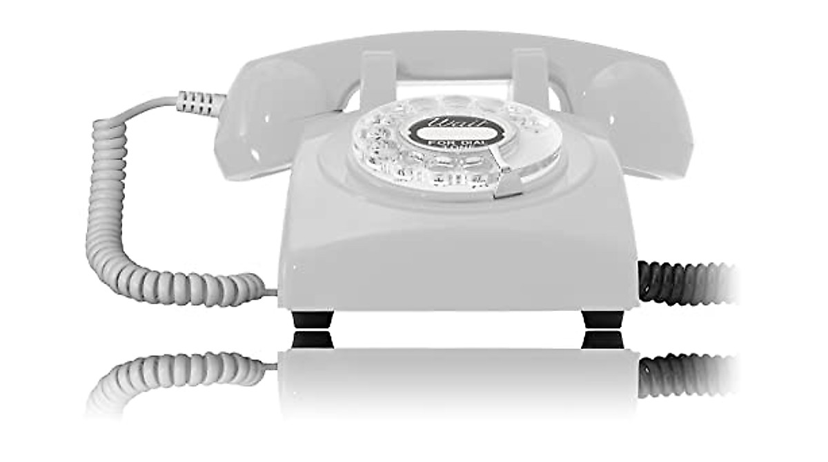 Opis 60s Cable: Vintage Rotary Landline Phone - Germany