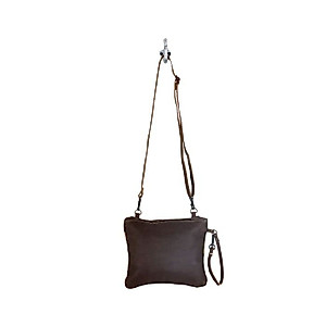 Myra Bag Western Hairon Crossbody Bag for Women - Leather Purse Shoulder Bag Freckled