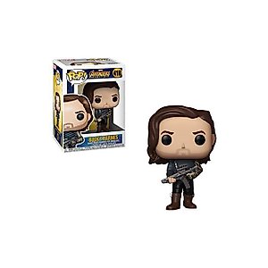 Funko Pop! Marvel: Avengers Infinity War - Bucky Barnes with Weapon, Multicolor, Standard