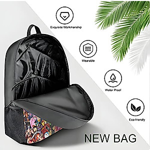 KIFRAL anime backpack 3D Printed Backpacks Laptop Backpack Travel Bag (anim)