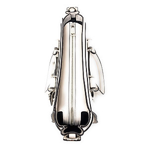 Coach Swagger Carryall 27 in Pebble Leather (SV/CHALK)