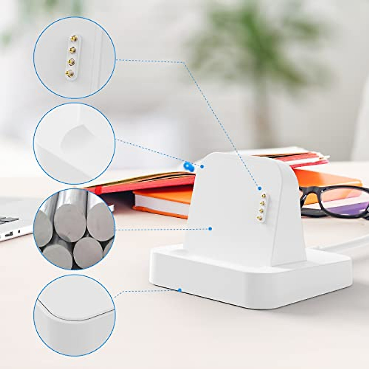 Soarking Charging Dock Replacement for T-Mobile SYNC UP Kids Watch with 5 Feet Charger Cable(White)