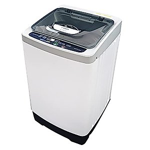 Panda Portable Washing Machine, 10 Lbs Capacity, Fully Automatic 1.38 Cu.ft Compact Top Load Clothes Washer with Drain Pump