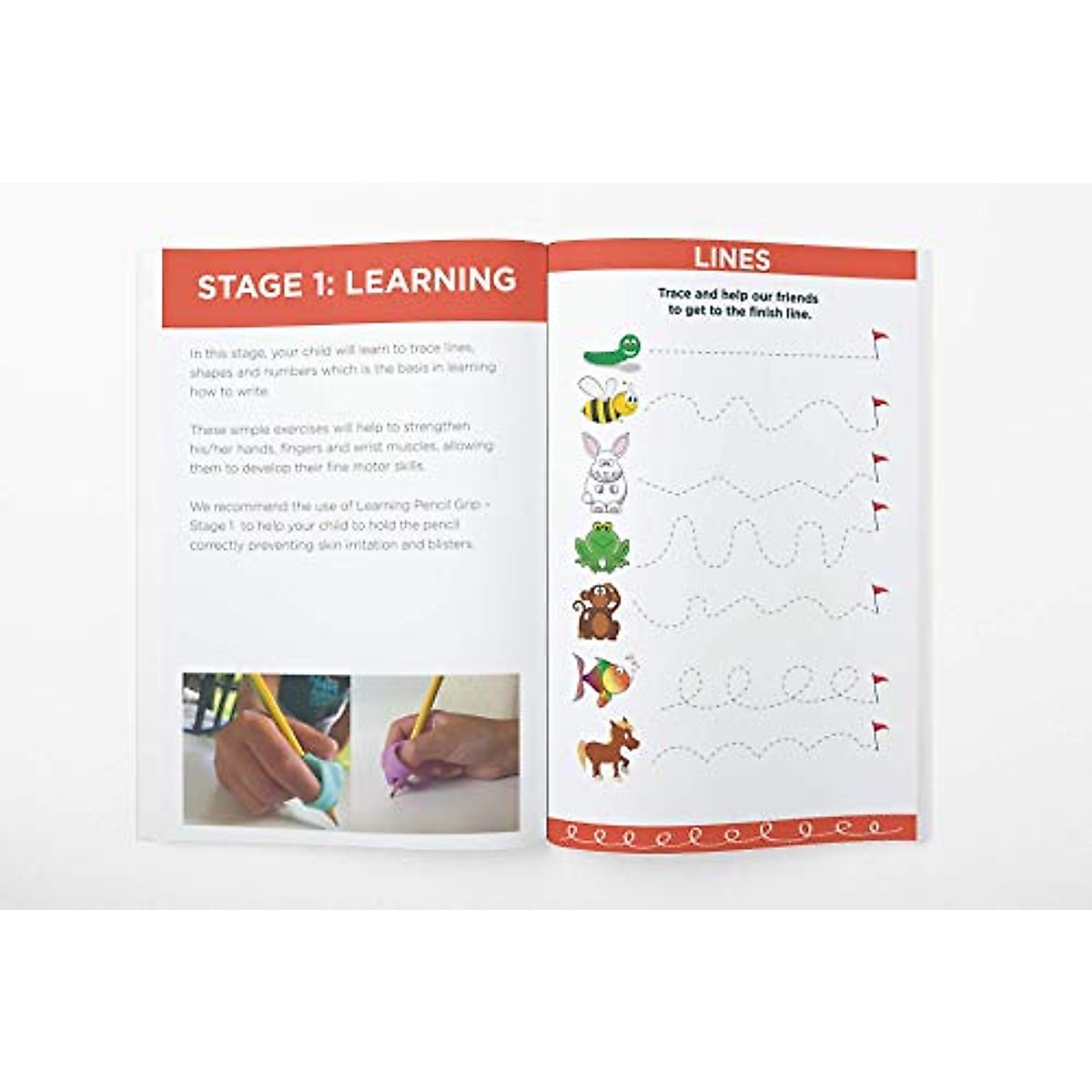 Bright Autism Trace and Learn to Write Workbook, Trace line, Shapes, Numbers and Letters workbook for Kids, Preschool Workbook, Pre-Writing, Pre-Reading