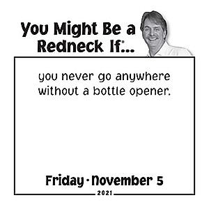 Jeff Foxworthy's You Might Be a Redneck If... 2021 Day-to-Day Calendar