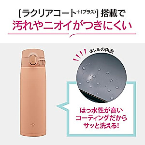 Zojirushi One-Touch Stainless Water Bottle - Hot/Cold Mug