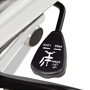 Alera ALENR4139 Neratoli Series High-Back Slim Leather Chair - Red/Chrome