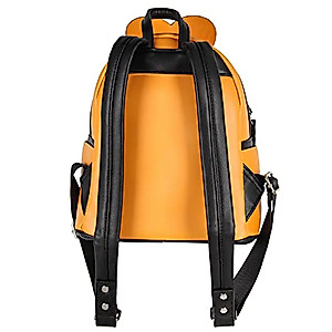 INTIMO Nickelodeon Classic Comic Character Face Garfield Zippered Mini Backpack Bag