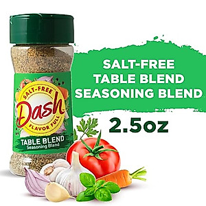 Dash Salt-Free Seasoning Blend, Table Blend, 2.5 Ounce