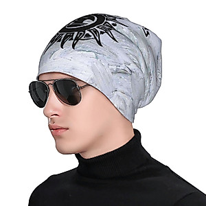 Alice Rock in Band Chains Beanie Hats Men Multifunctional Winter Knitted Hat Custom Skull Cap Casual Beanie One Size Black