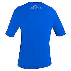 O'NEILL Unisex Child Youth Basic Skins 50+ S/S Sun Shirt Rash Guards, Pacific, 12 US