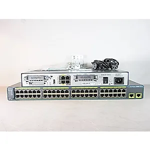 Cisco Systems CCENT CCNA CCNP CCIE Lab Kit WS-C2960-48TT-L Switch 1841 Router