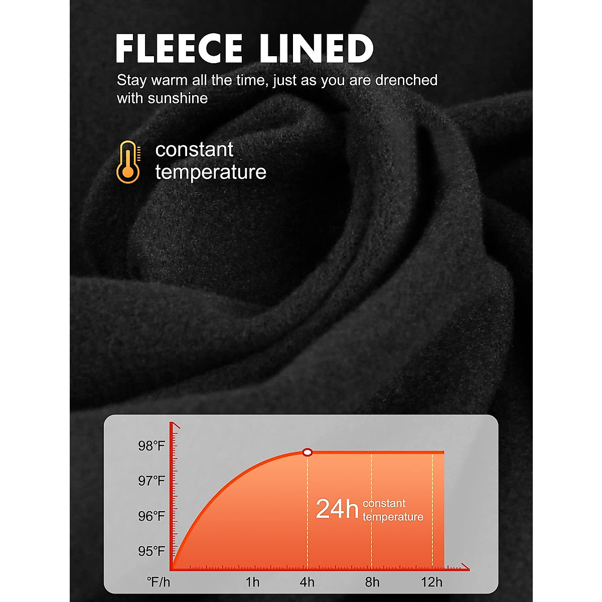 BALEAF Women's Thermal Shirts Long Sleeve Running Workout Shirts Mock Neck Winter Cold Weather Hiking Gear Fleece Lined Tops Black XS