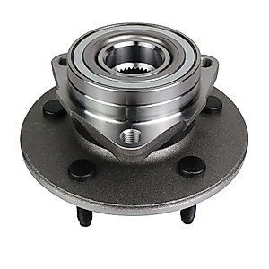 Autoround 515017 Front Wheel Hub and Bearing Assembly Replacement for 97-00 Ford F-150 with 4x4 4WD 5-Lug 2-Wheel ABS