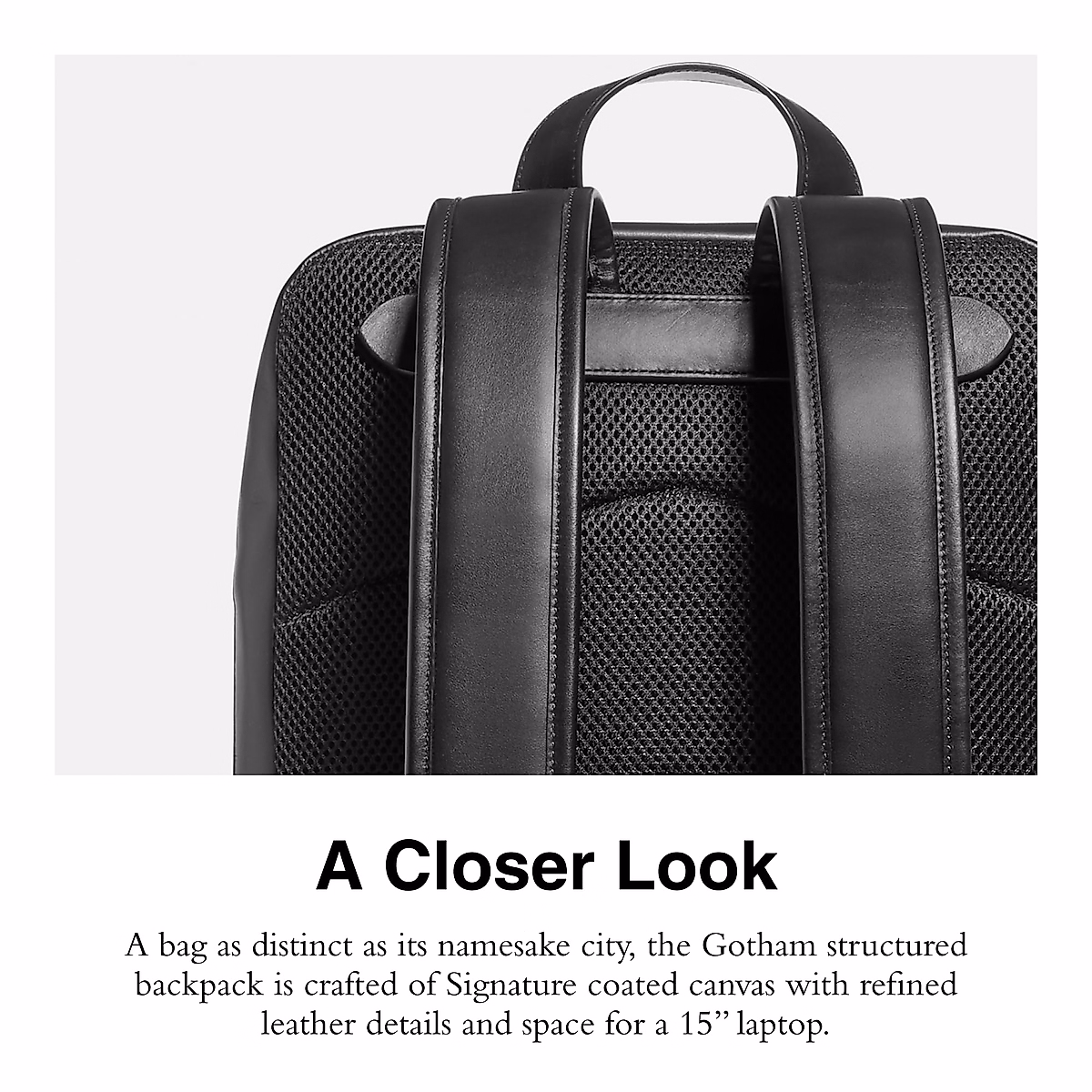 COACH Signature Gotham Backpack Ji/Charcoal/Black One Size