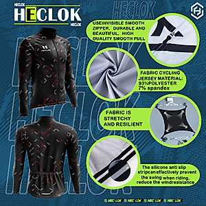 Men Cycling Clothing Set Winter Long Sleeve Jacket＋Cycling Pants with 9D Pad＋Windproof Cycling Glasses (TYP-5,XS)