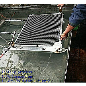 LUXERAD Full Aluminum Radiator for 1966-1979 67 68 69 70 71 72 73 74 75 76 77 78 Ford F100 F150 F250 F350 V8 Radiator