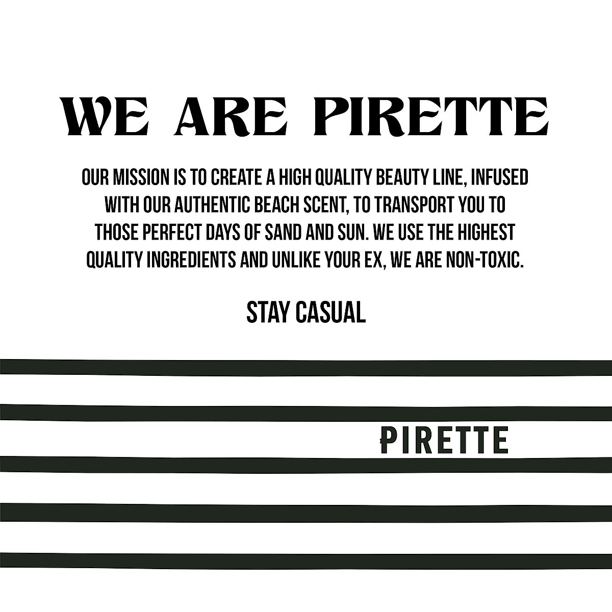 PIRETTE Fragrance Oil, Women’s Beach Inspired Perfume Oil, Notes of Fresh Coconut, Surf Wax & Sunscreen, 0.5 Fl Oz