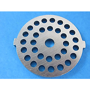 Replacement meat grinder set for many Waring Pro, Rival, Deni, Game Winner etc. Plate is 2 1/8" 53mm wide. PLEASE MEASURE BEFORE ORDERING. Does not fit Kitchenaid.