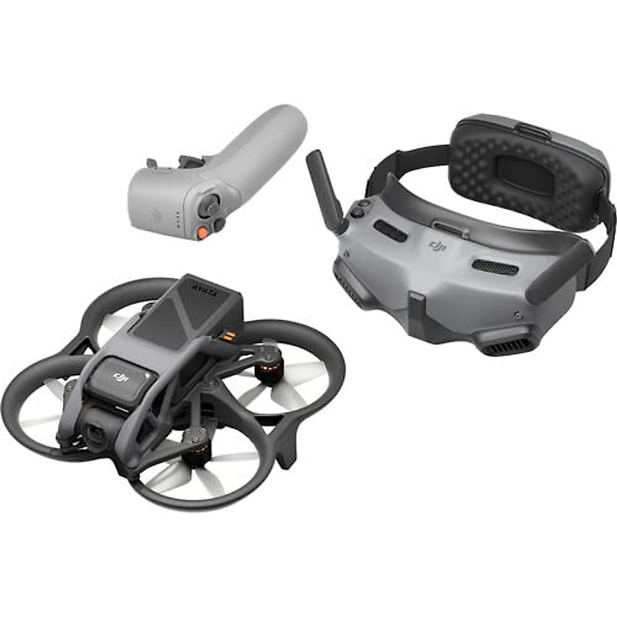 DJI Avata Fly Smart Explorer Combo with Goggles Integra and RC Motion 2 Controller- First-Person View Drone UAV with 4K Video, Built-in Propeller Guard, With 128gb Micro SD, Backpack, and More Bundle
