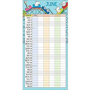 Sandra Boynton's My Family Calendar 17-Month 2022-2023 Family Wall Calendar