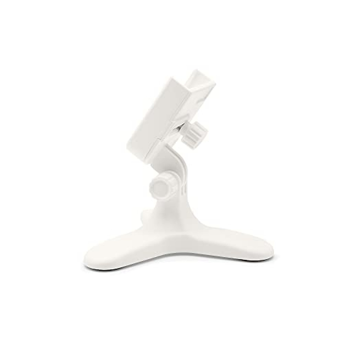 WeatherTech DeskFone - Universal Desktop Cell Phone Holder - White Plastic Knobs