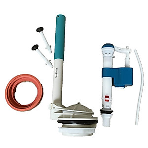 American Standard Champion 4 Toilet Replacement Kit Two Piece Flush Valve with NuFlush Adjustable Hight Fill Valve