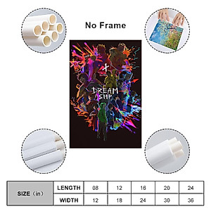 Dream SMP Anime Poster for Room Aesthetic Canvas Wall Art Prints for Wall Decor Room Decor Bedroom Decor Gifts Posters 08x12inch(20x30cm) Unframe-style