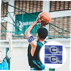 VANZACK 4 Pcs Armband Goalkeeper Kit Youth Captain Band Captain Hand Band Captain Arm Bands Captain for Soccer Running Equipment Soccer Training Fitness Polyester Adjustable