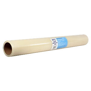 BISupply Plastic Carpet Protector Film, 36in x 200ft – Carpet Cover Plastic Floor Protector, Plastic Carpet Protector