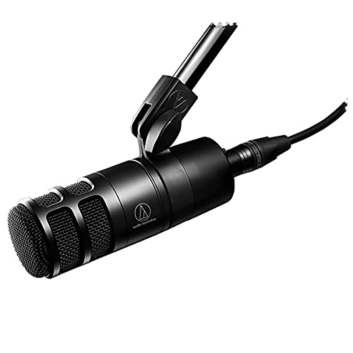 Audio-Technica AT2040 Hypercardioid Dynamic Podcast Microphone (at 2040), XLR,Black
