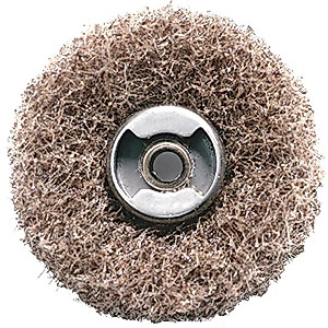 Dremel 511E EZ Lock Coarse Grit and Medium Grit Finishing Abrasive Buffs, 2-Pack