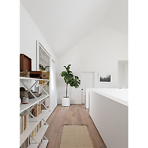 Froluya White Wallpaper Peel and Stick 16 inch x 118 inch Contact Paper Matte Removable Waterproof White Peel and Stick Wallpaper Self-Adhesive Contact Paper for Cabinets Bedroom Bathroom