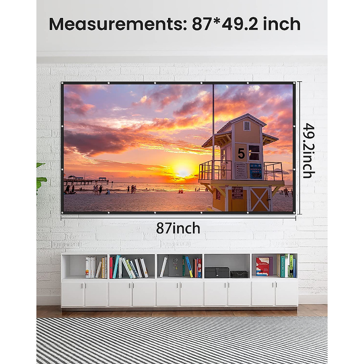 ETOE D2 EVO with 100'' Screen