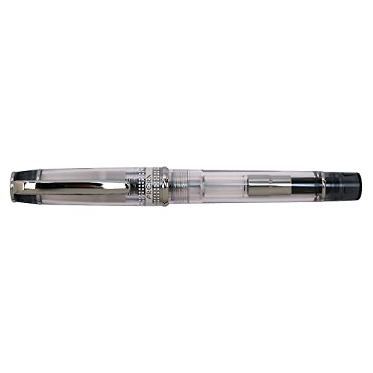 Pilot Prera Iro-Ai Fine-Nib Transparent Black Body Fountain Pen (FPRN-350R-TBF)