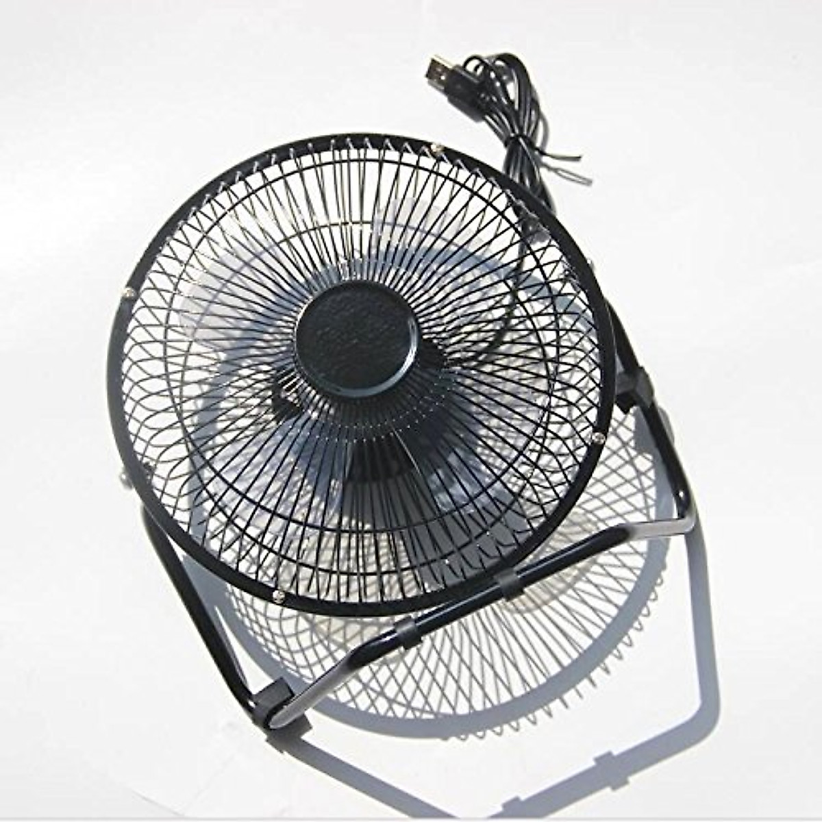 NUZAMAS 5.2W 6V Solar Panel Powered Large 8 Inch Fan for Camping Caravan Yacht Greenhouse Dog House Chicken House Ventilator