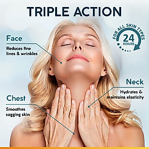 NUVADERMIS Hibiscus and Honey Firming Cream - Skin Tightening Cream - Reduces Fine Lines - Lifts and Moisturizes Skin with Natural Collagen and DMAE - Made in USA, 1.7 oz Jar