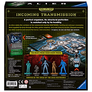 Ravensburger Alien: Fate of The Nostromo Board Game for Ages 10 & Up – A Cooperative Strategy Game of Suspense