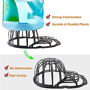 2 Pack Baseball Hat Washer Cleaning in the Dishwasher and Washing Machine, Cap Washing Protector Holder Fit for Adult and Kid's Ball Caps (Black)
