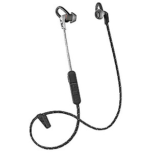 Plantronics BackBeat FIT 300 Sweatproof Sport Earbuds, Wireless Headphones, Black/Grey (Renewed)