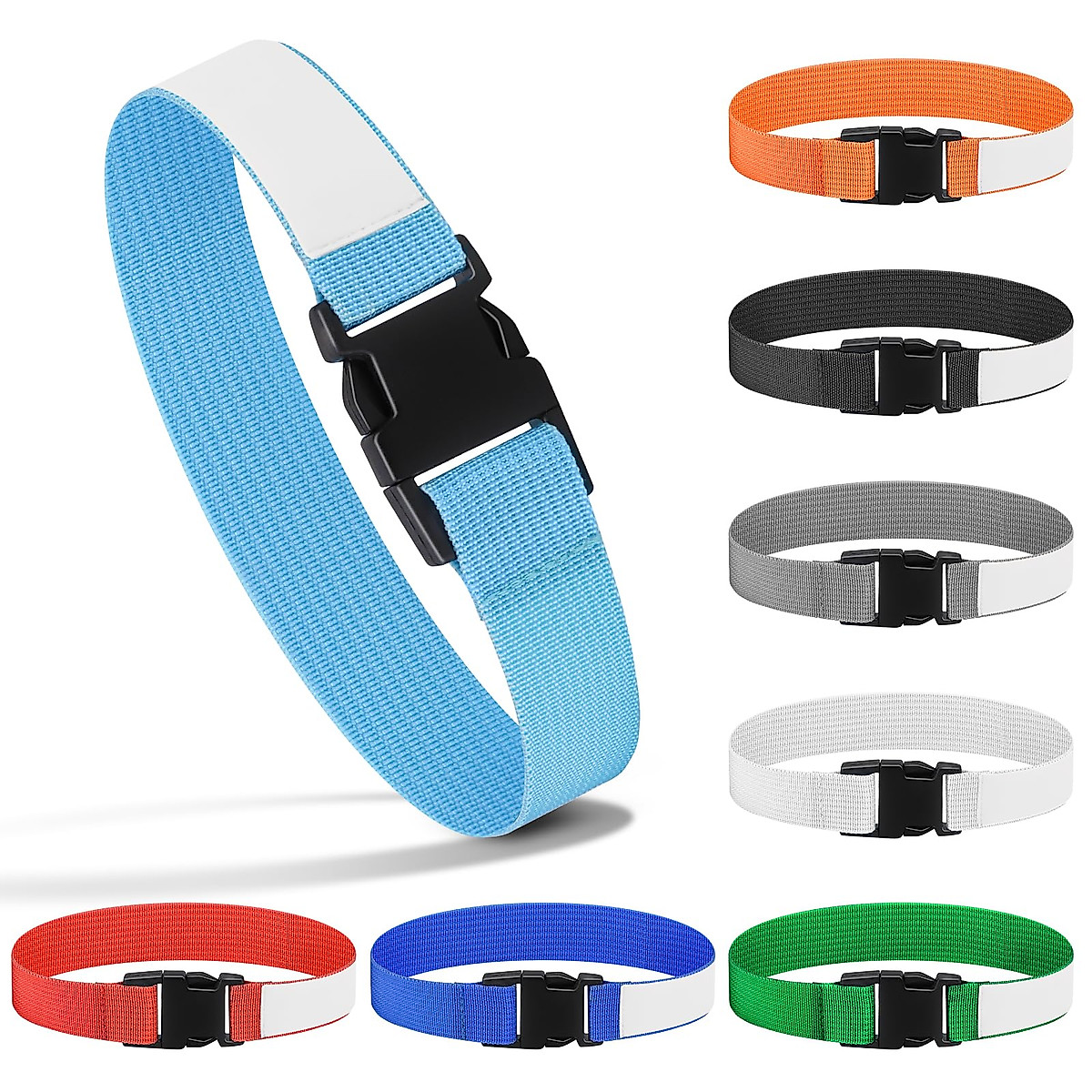 8 pcs Laundry Strap Set, Laundry Nylon Strap with Buckle Wash Care Utility Strap Loops for Laundry Nylon Strap Sock Organizer Accessories Tools for Washing Machine and Dryer